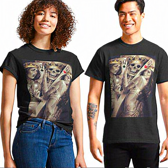 ogabel | Shirts | Ogabel King And Queens Spades Hearts Playing Cards ...